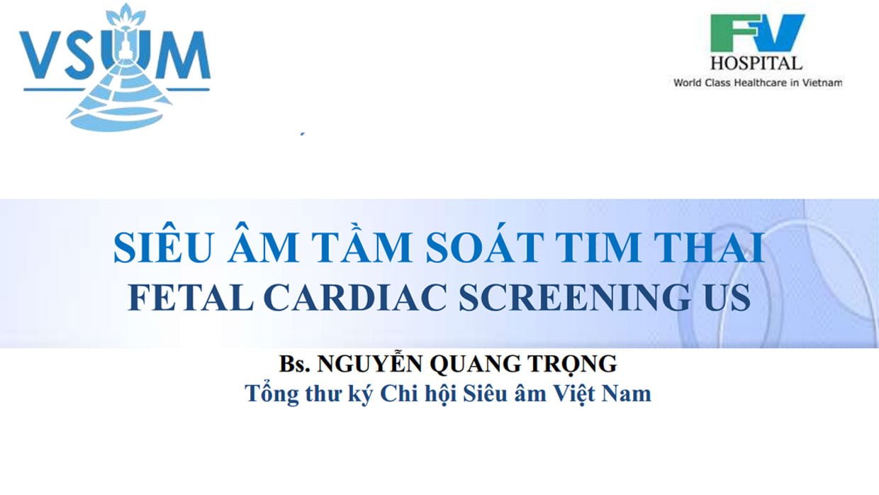 [Video] Siêu âm tầm soát tim thai, Bs Trọng | Hình ảnh Y khoa | Chẩn ...